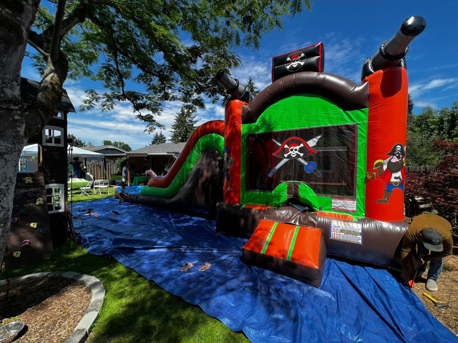 Bouncers with slide and pool – Bounce House Rental | Tent Rental ...