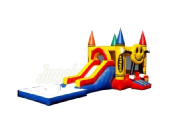 Bouncers with slide and pool – Bounce House Rental | Tent Rental ...