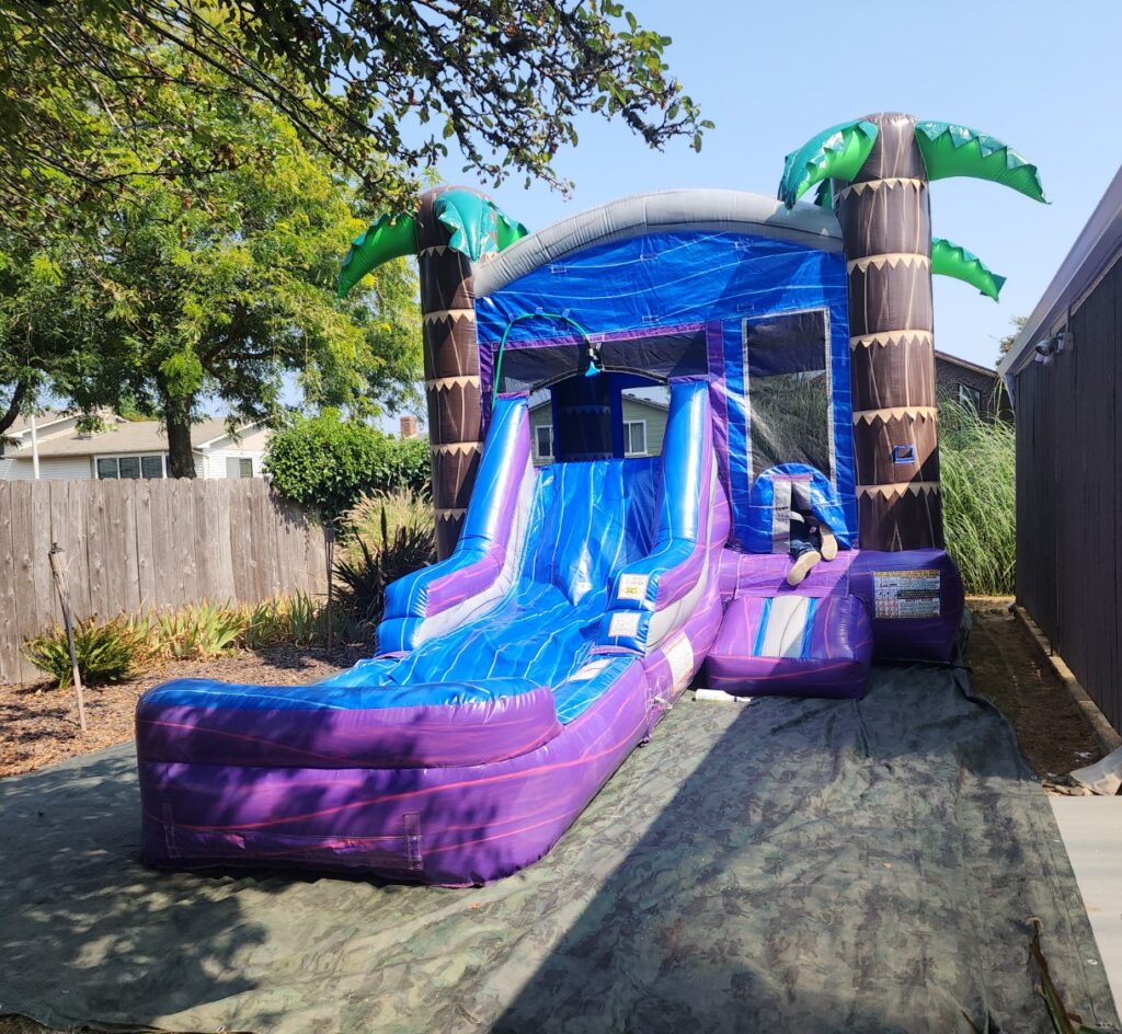 Bouncers with slide and pool – Bounce House Rental | Tent Rental ...